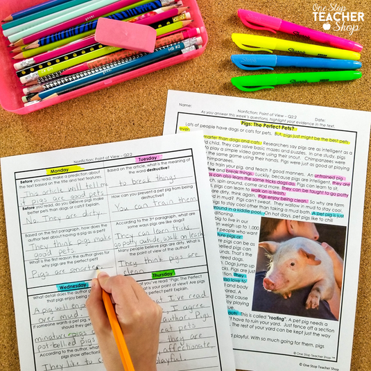 One Stop Teacher Shop Resources